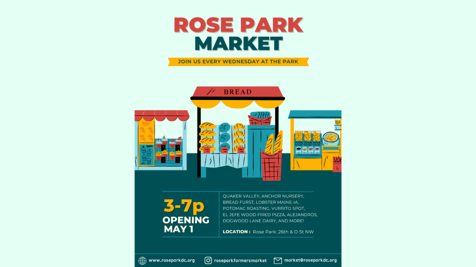 2024 Farmers Market Opening Day - Friends of Rose Park, Washington DC